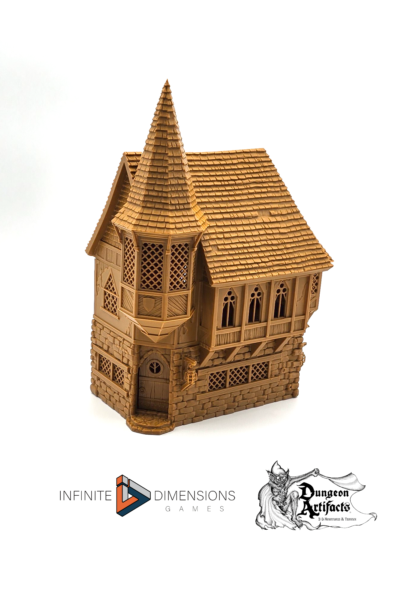 Abbot's House 28mm 32mm Wightwood Abbey Wargaming Terrain D&D DnD ...