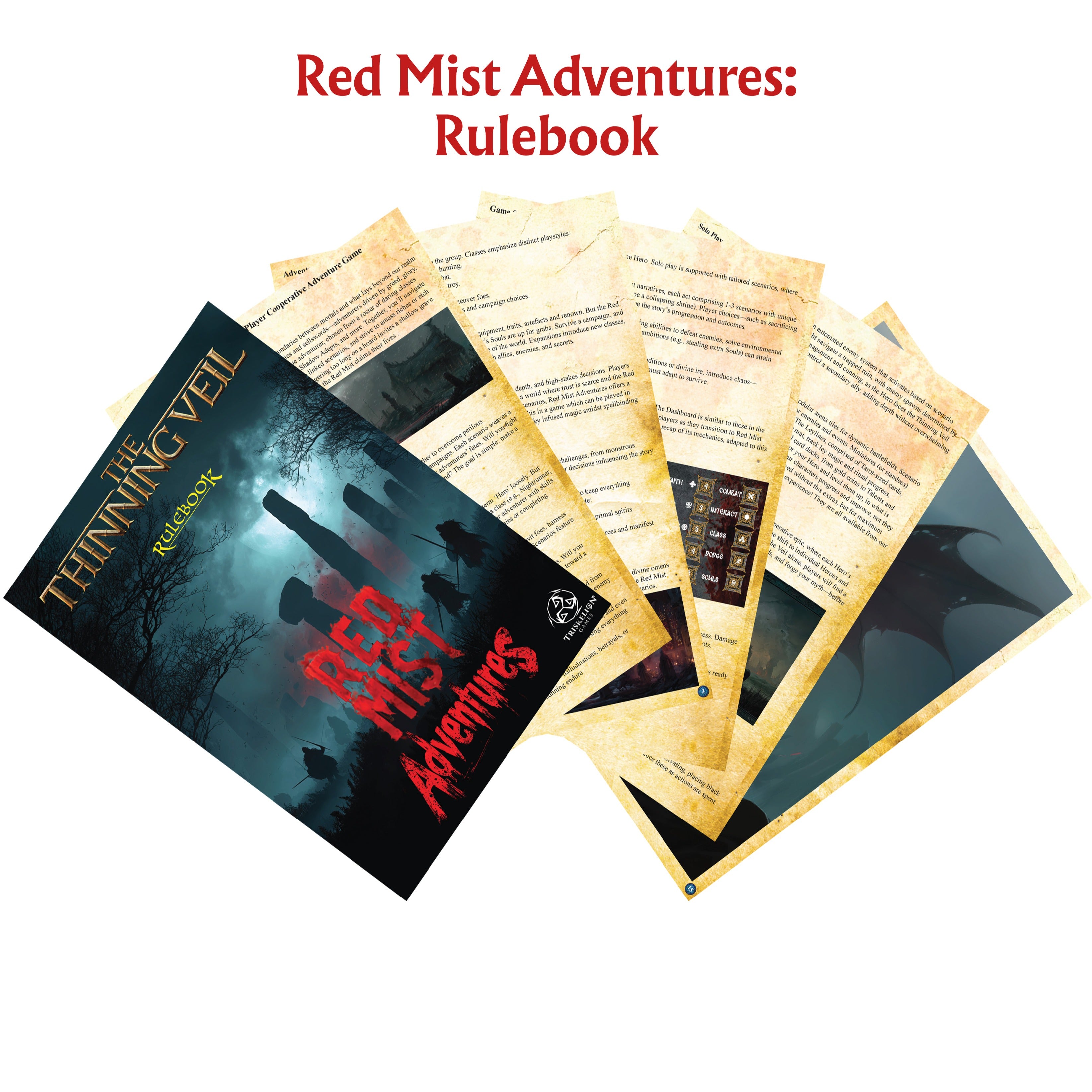 Red Mist Adventures Rulebook - Triskelion Games - Miniatures by Only ...