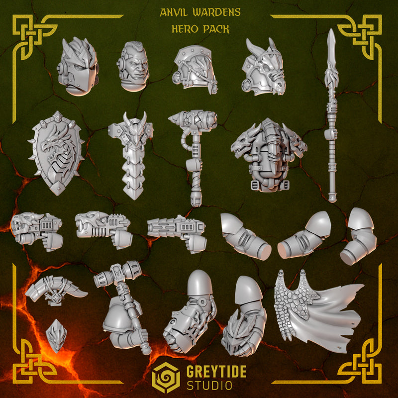Hero Pack AW - Greytide Studio - Miniatures by Only-Games.co