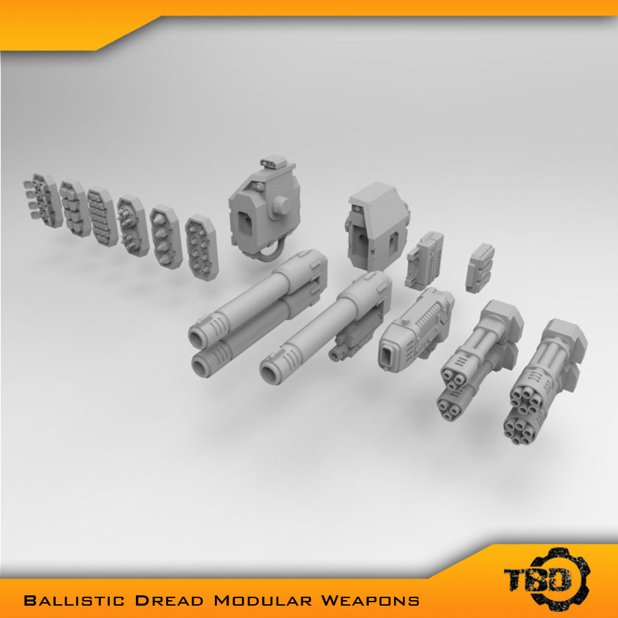 Ballistic Dread Modular Weapons - mirrored - Tight Bore Designs ...