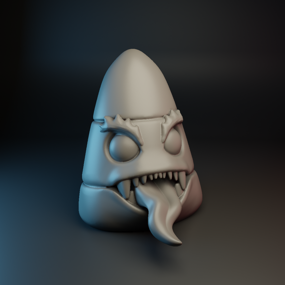 Candy Corn Mimic - epicduckstudios - Miniatures by Only-Games.co