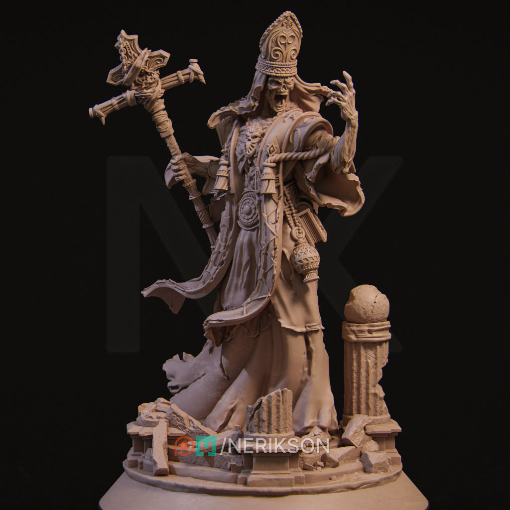 Undead Priest - Nerikson - Miniatures by Only-Games.co