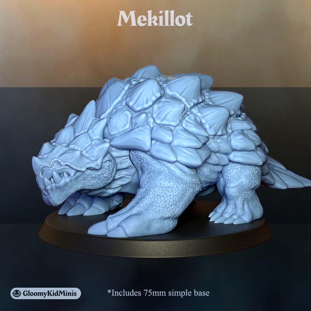 Mekillot - GloomyKidMinis - Miniatures by Only-Games.co