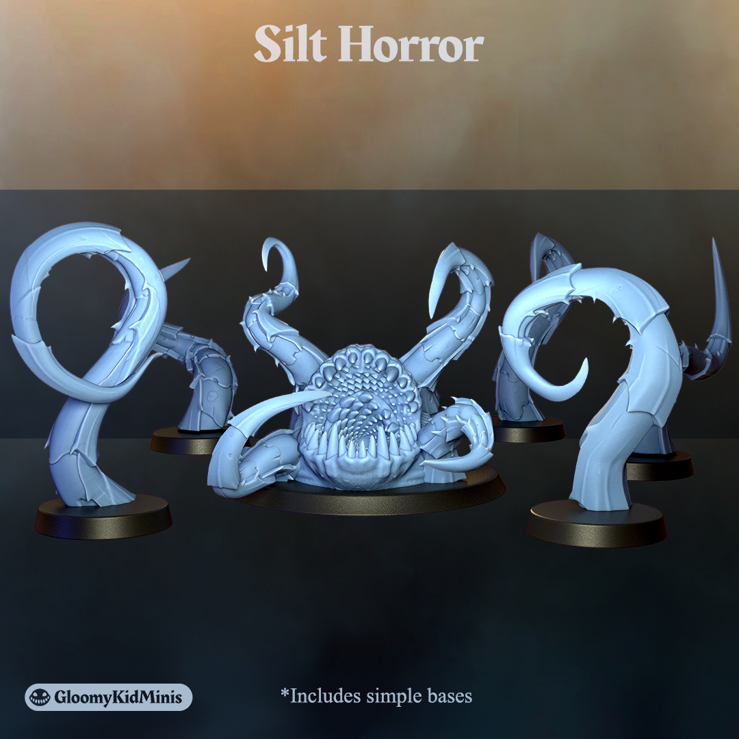 Silt Horror - GloomyKidMinis - Miniatures by Only-Games.co