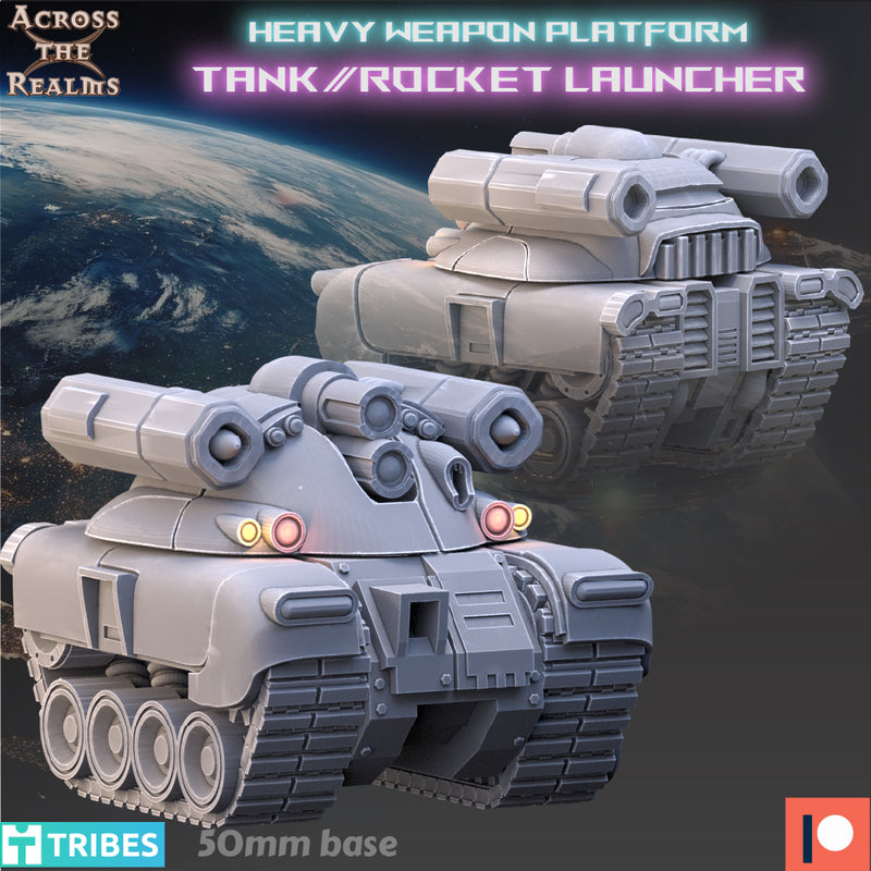 Heavy Weapon Platform -- Tank// Rocket Launcher - Across the Realms ...