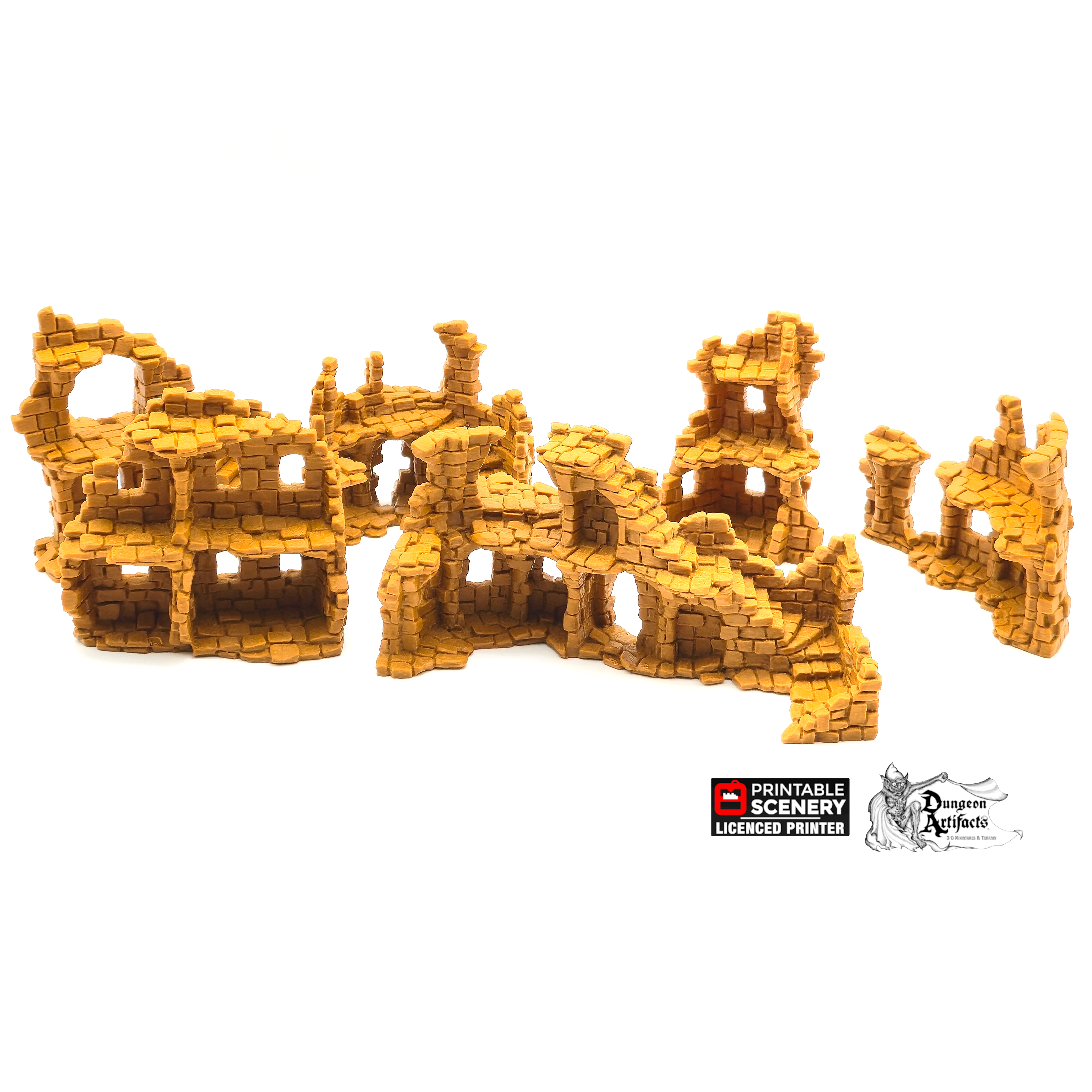 Hagglethorn Ancient Ruins - Hagglethorn Hollow - Printable Scenery 15mm ...