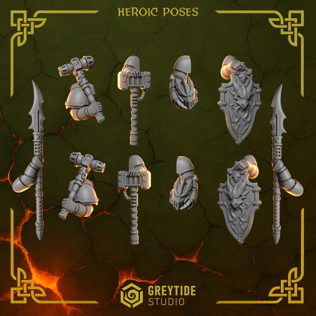Heroic Poses AW - Greytide Studio - Miniatures by Only-Games.co