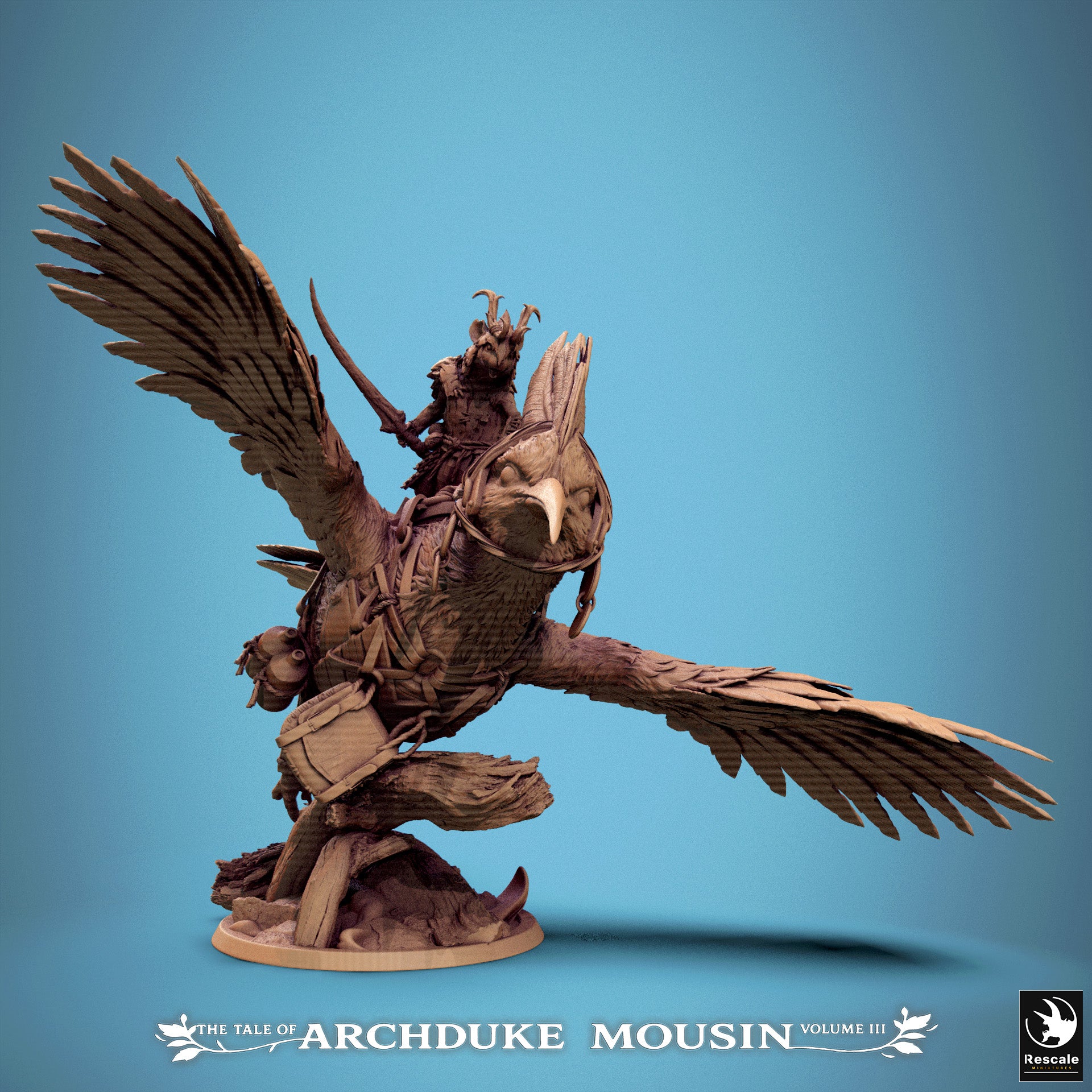 Hoopoe Fly Mounted - Lord of the Print - Miniatures by Only-Games.co