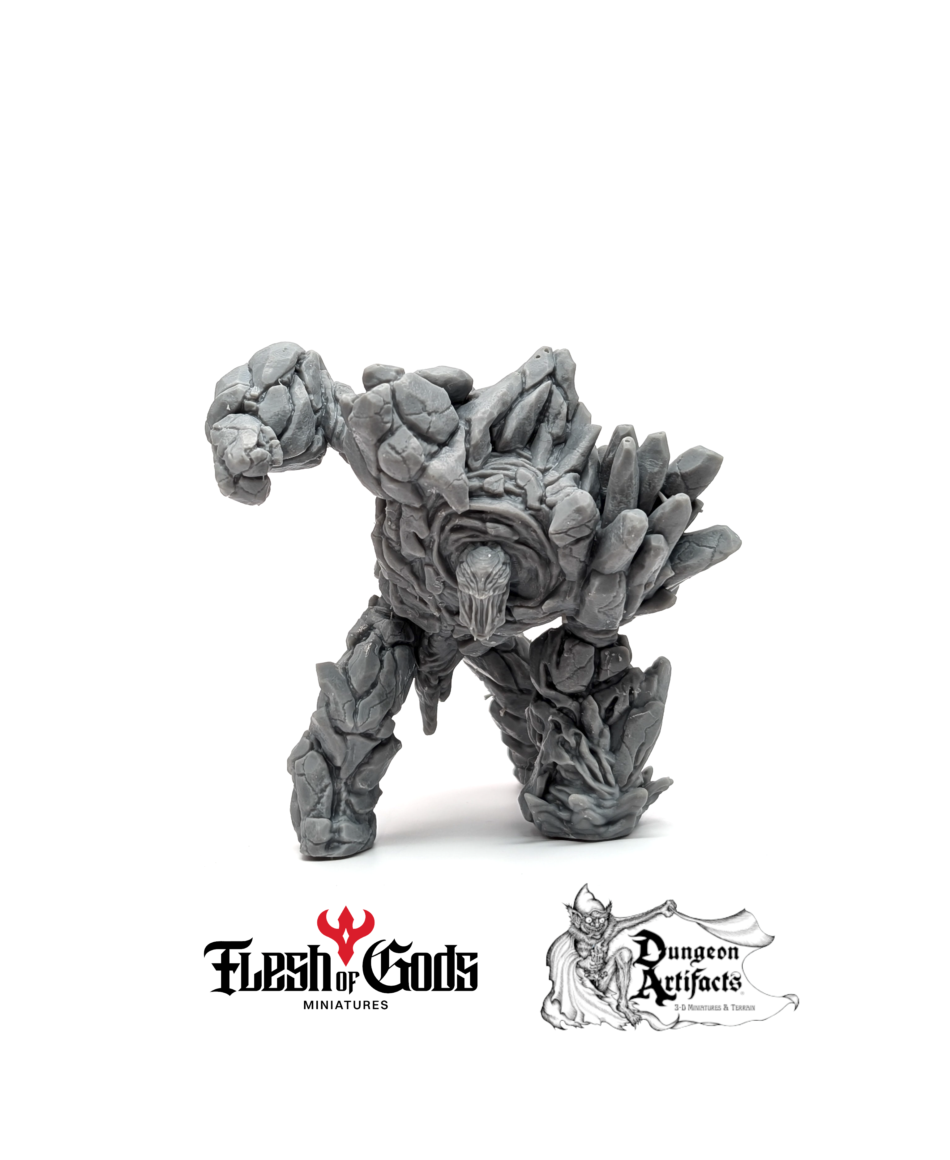 Lava Golem - Transmutation of Reality - Flesh of Gods Wargaming D&D DnD ...