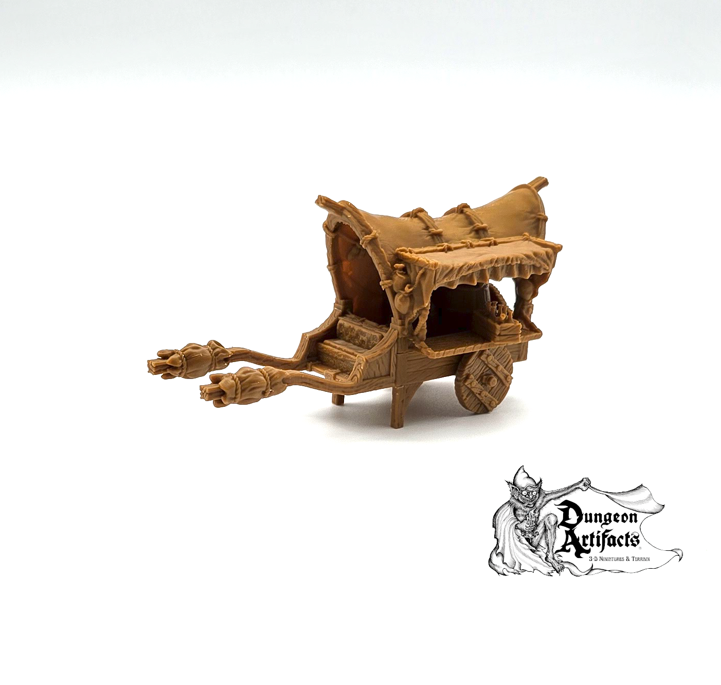 Merchant Wagon - City of Tarok Wargaming Terrain Scatter D&D DnD ...