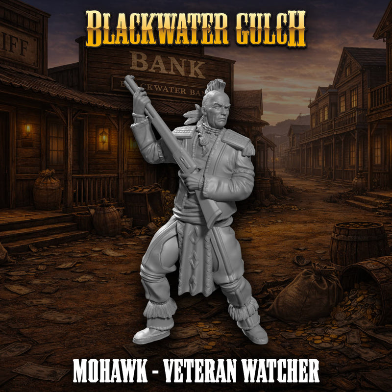 Mohawk - Veteran Watcher - Skirmish Games - Miniatures by Only-Games.co