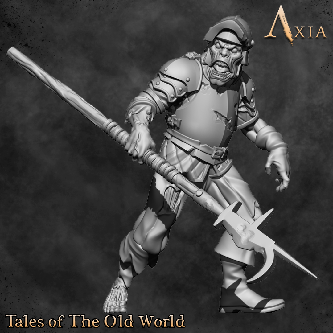 NAXG002 Armoured Zombie - Axia Citizens of the Old World - Miniatures ...