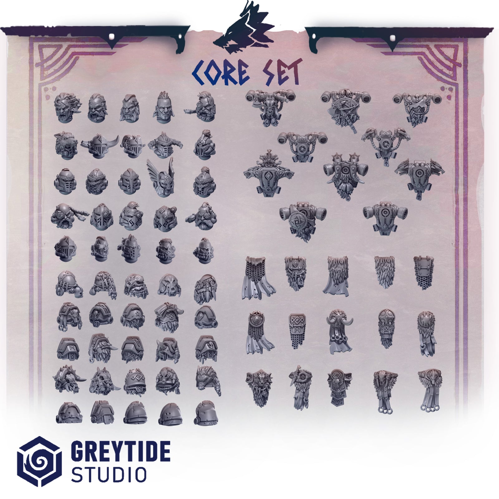 Primal Hounds Core set - Greytide Studio - Miniatures by Only-Games.co