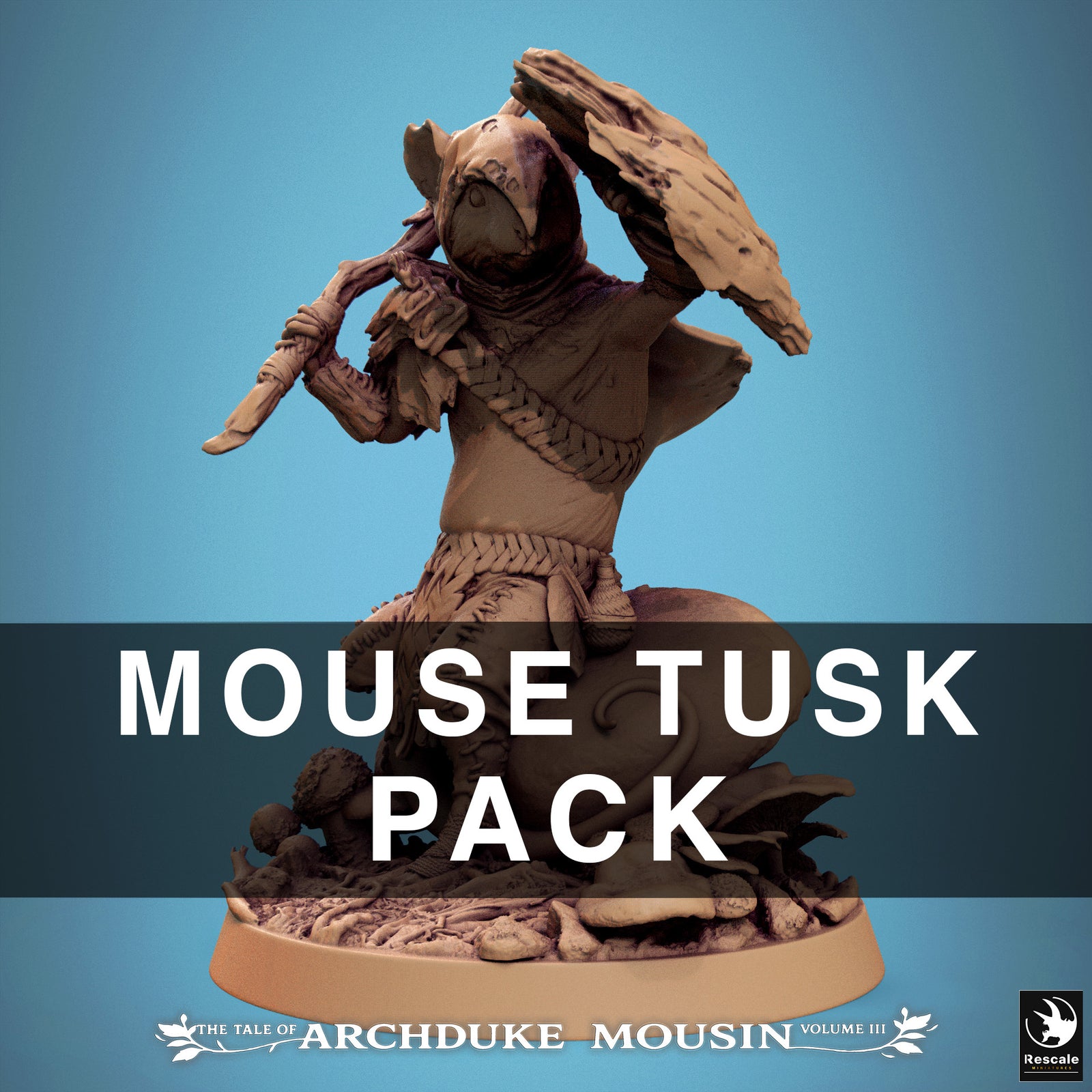Mouse Tusk Pack - Lord of the Print - Miniatures by Only-Games.co
