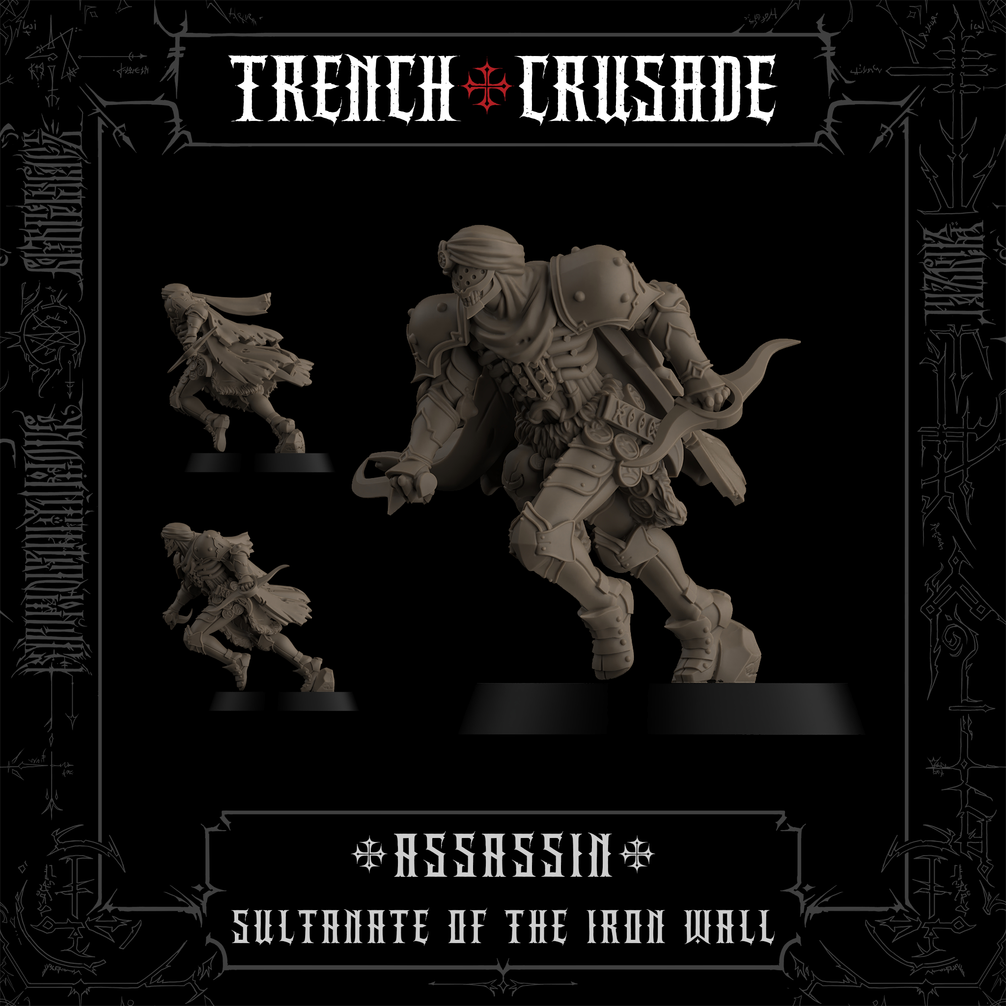 Trench Crusade - Assassin - Iron Sultanate - Factory Fortress Inc ...