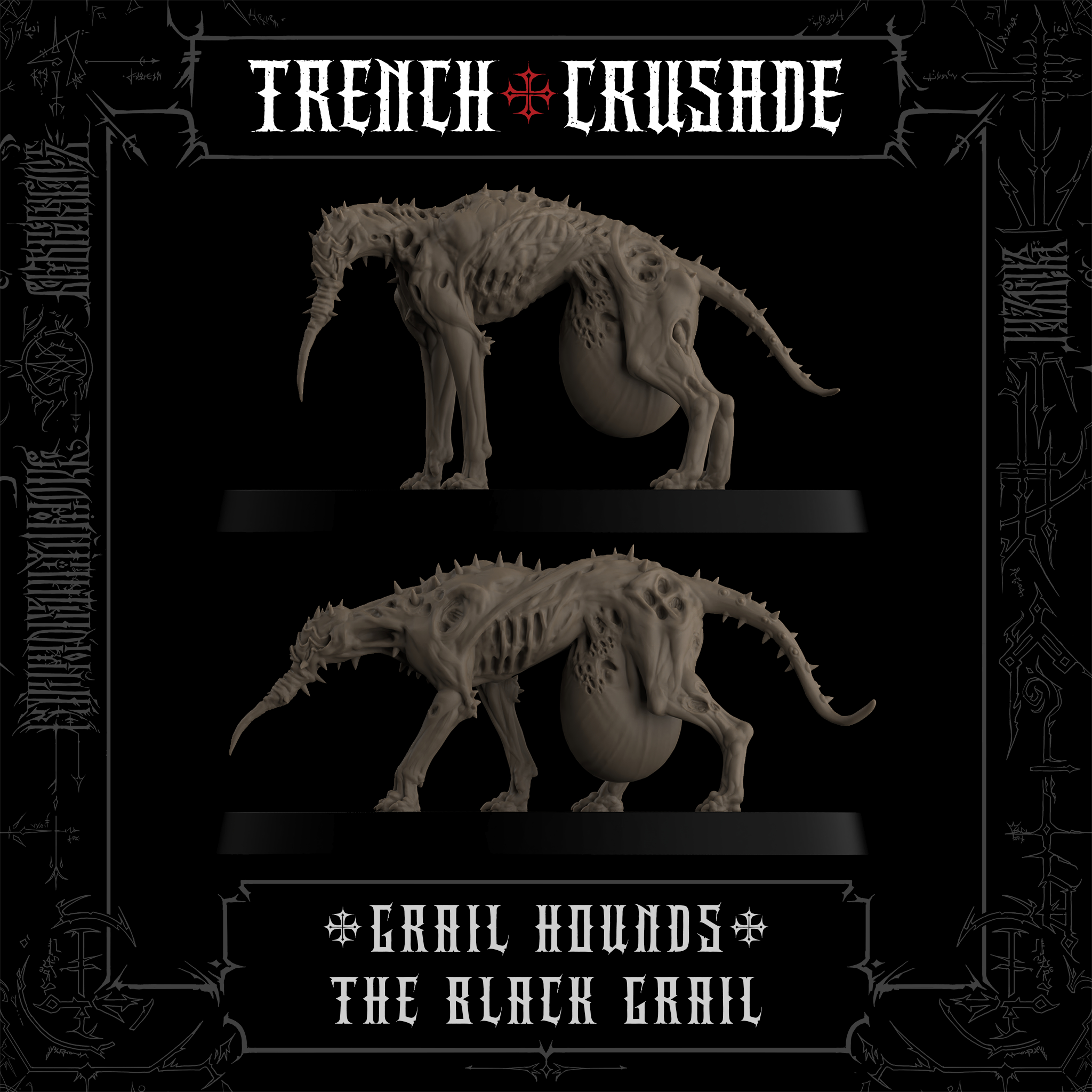 Trench Crusade - Grail Hounds - The Black Grail - Factory Fortress Inc ...