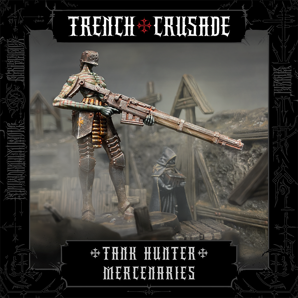 Trench Crusade - Communicant Tank Hunter (female) - Mercenaries ...
