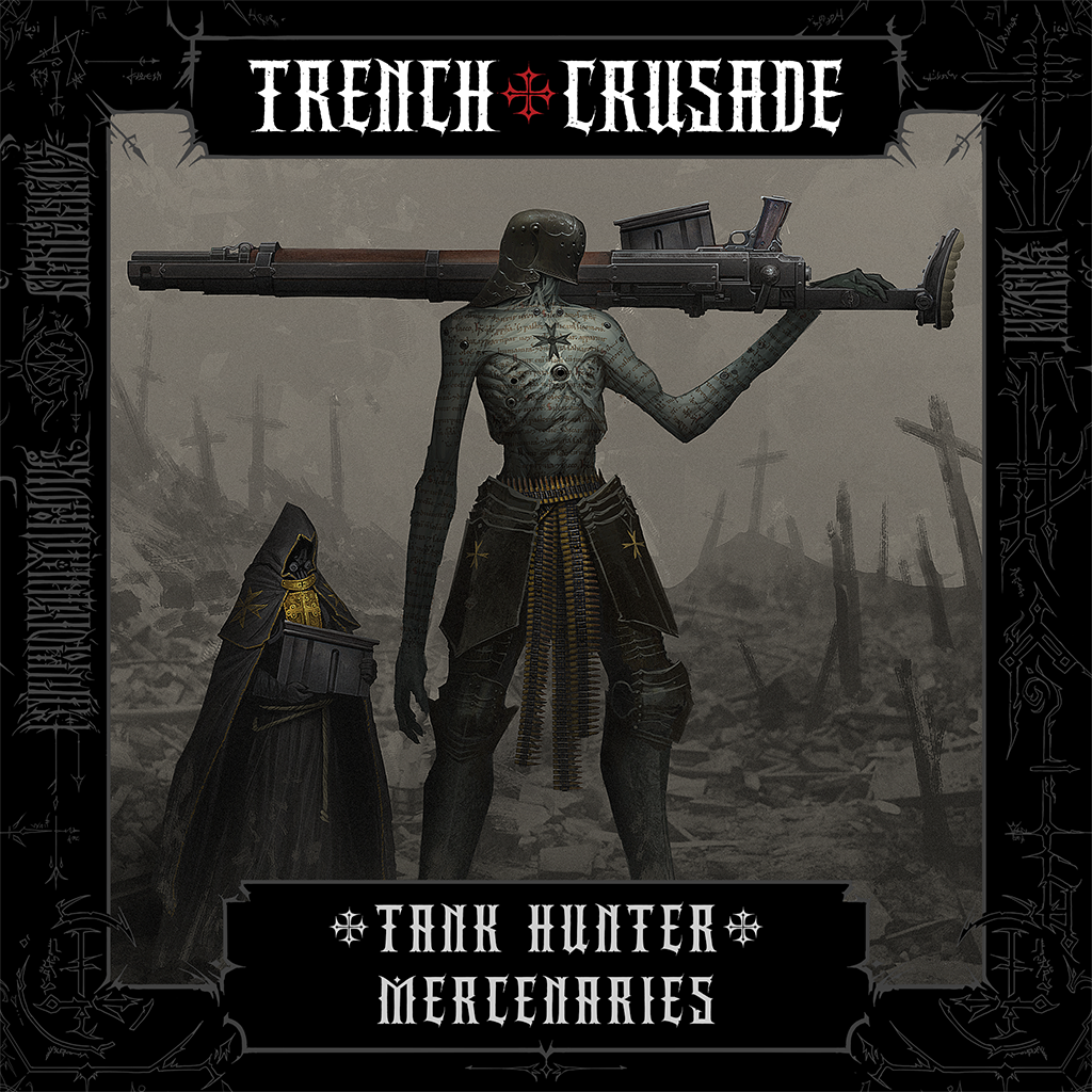 Trench Crusade - Communicant Tank Hunter (female) - Mercenaries ...
