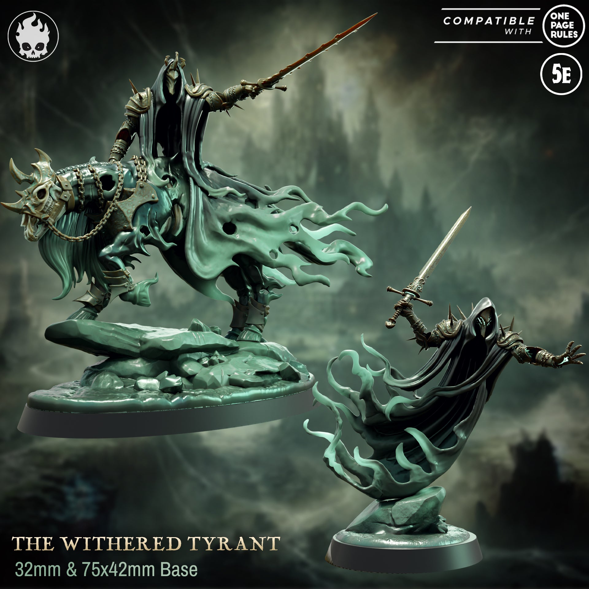 Withered Tyrant - On Foot and Mounted - The Printing Goes Ever On ...