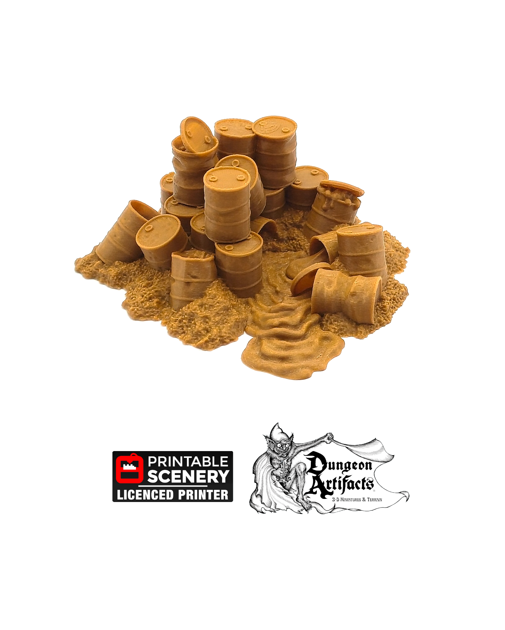 Toxic Waste Pile - Brave New Worlds - Printable Scenery Wasteworld ...