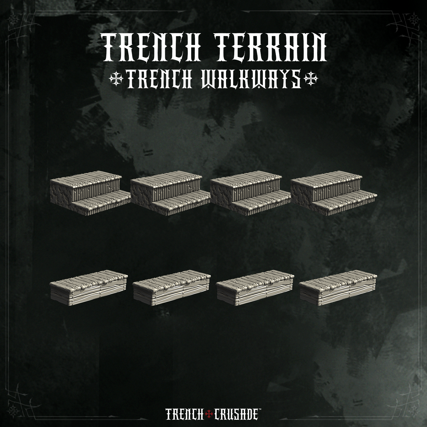 Trench Crusade terrain - Trench walkways - Factory Fortress Inc ...