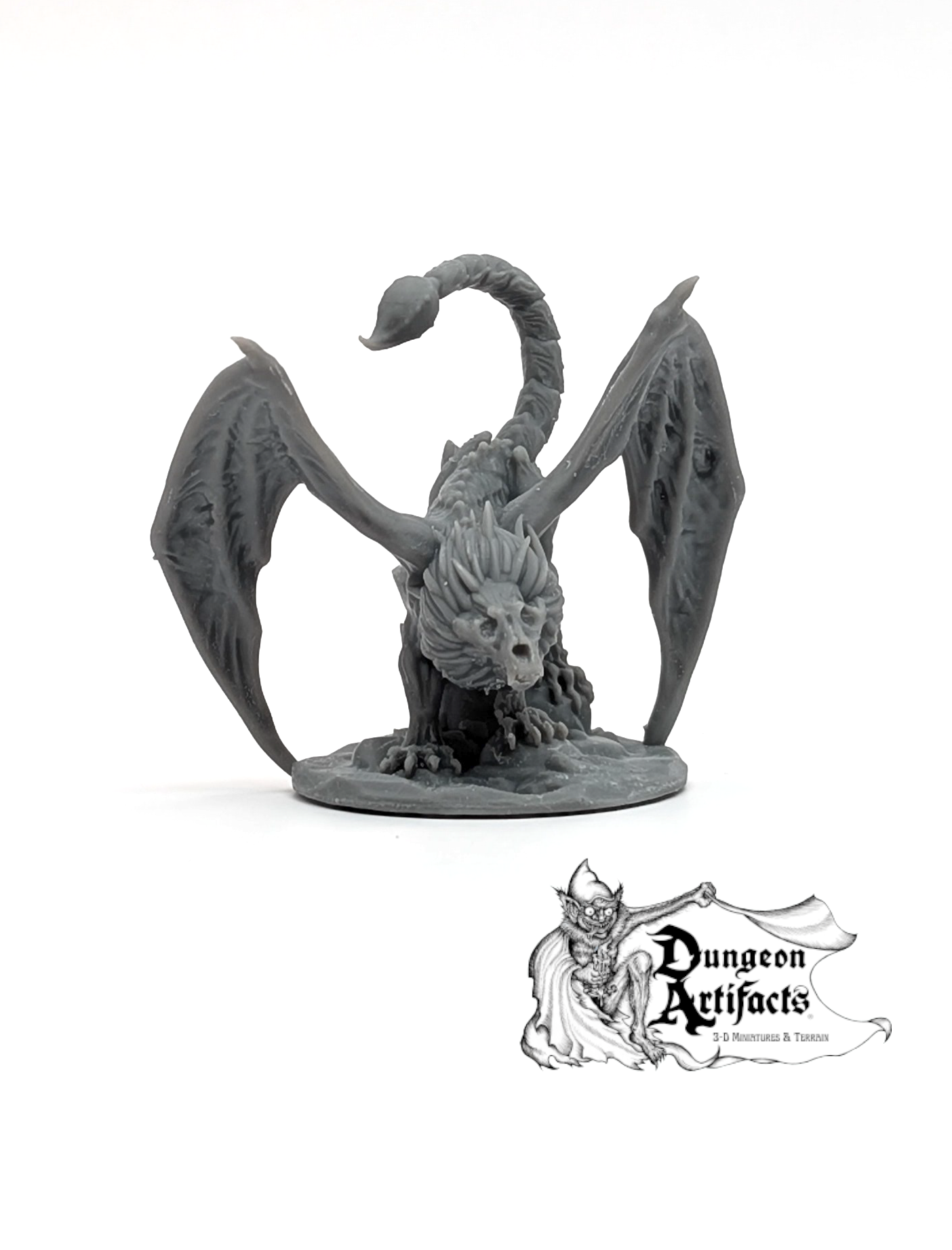Undead Manticore - Wargaming Miniatures Monster Rocket Pig Games D&D ...