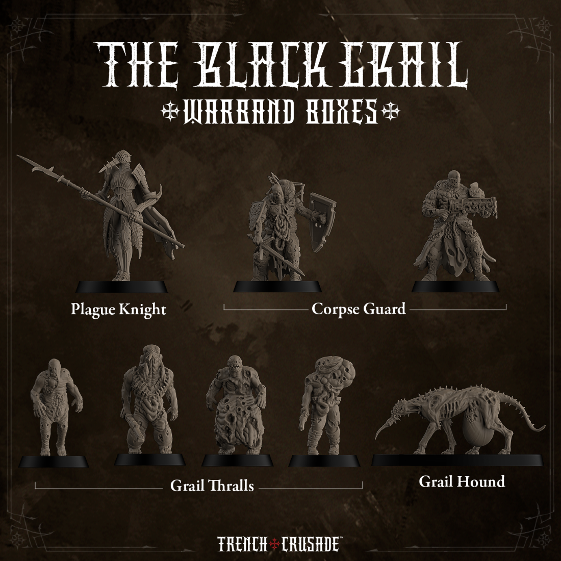 Trench Crusade - Black Grail Warband - Factory Fortress Inc ...