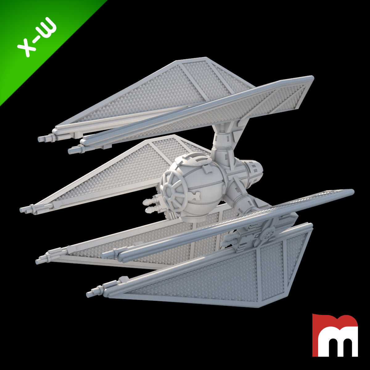 (XW) TIE Defender Elite - Mel Miniatures - Miniatures by Only-Games.co