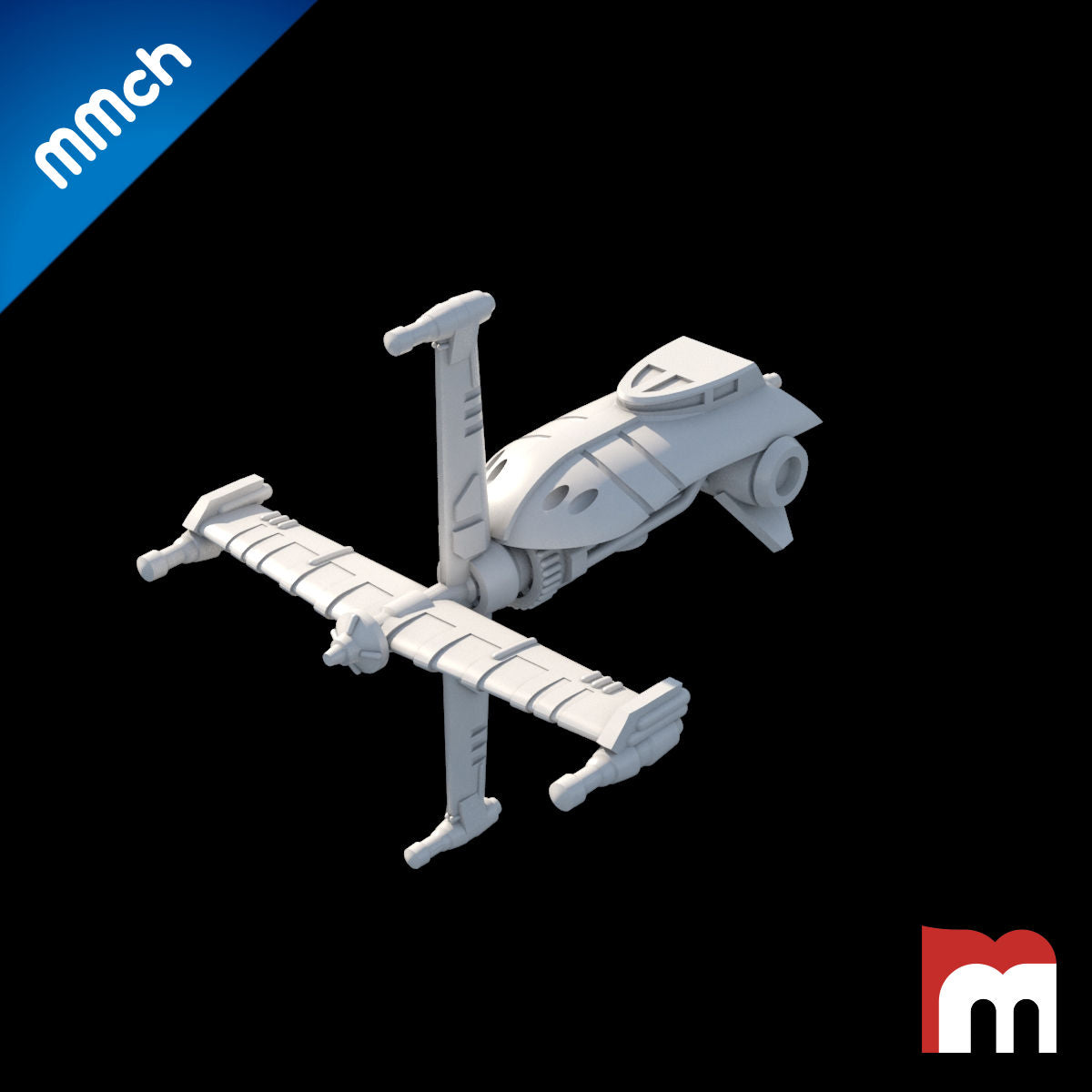(MMch) CF9 Crossfire starfighter - Mel Miniatures - Miniatures by Only ...