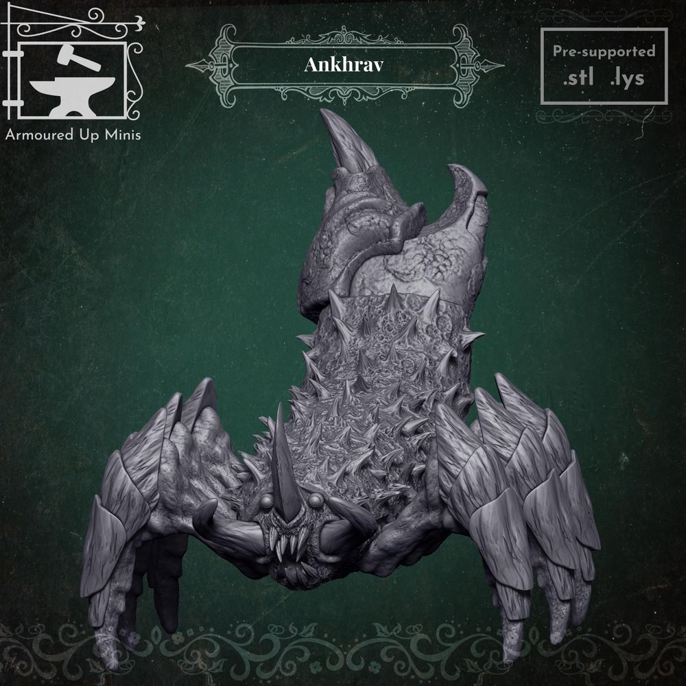 Ankhrav - Armoured Up Minisv - Miniatures by Only-Games.co