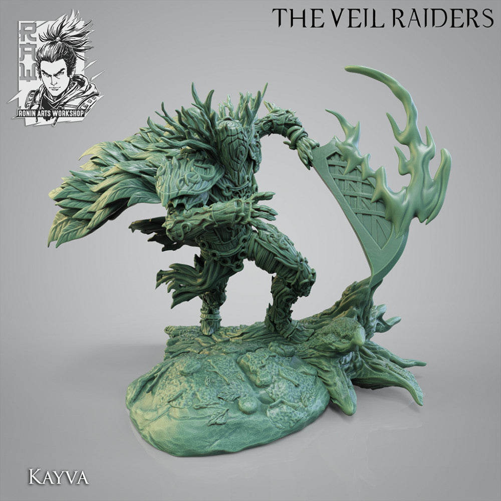 Kayva The Pact Sworn - Forest Elf Living Armor - Ronin Arts Workshop ...