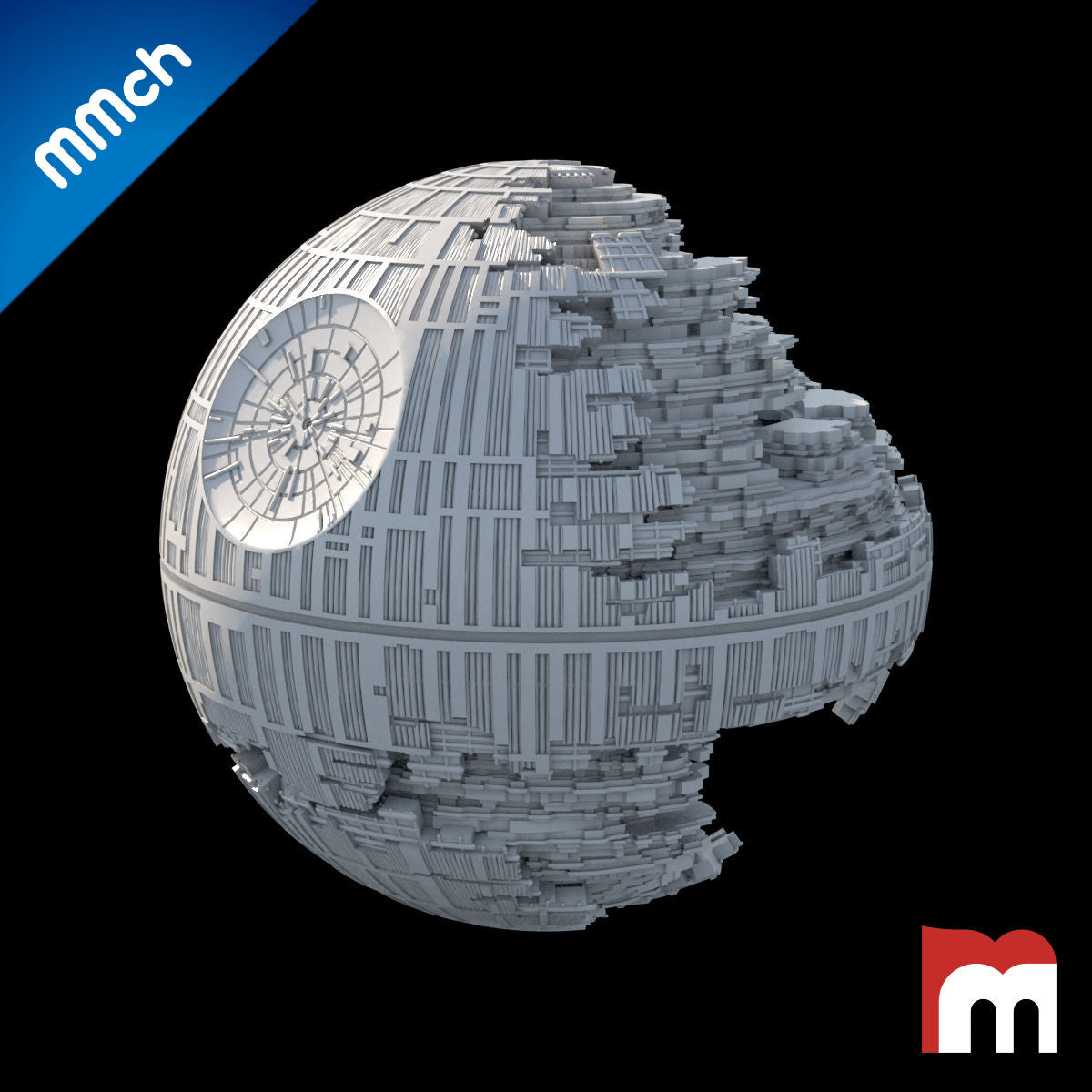 (MMch) Death Star II - Mel Miniatures - Miniatures by Only-Games.co