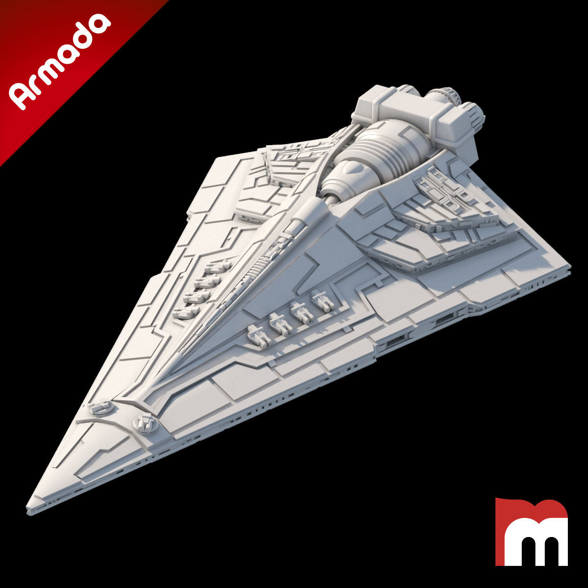(Armada) Ardent Fast Frigate - Mel Miniatures - Miniatures by Only-Games.co