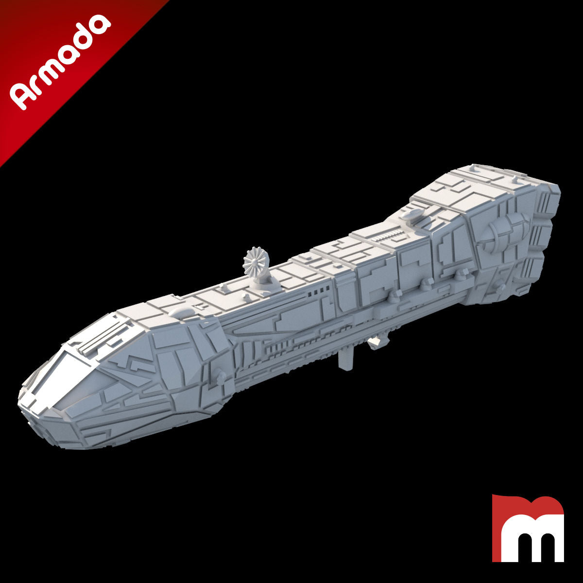(Armada) Carrack Light Cruiser - Mel Miniatures - Miniatures by Only ...