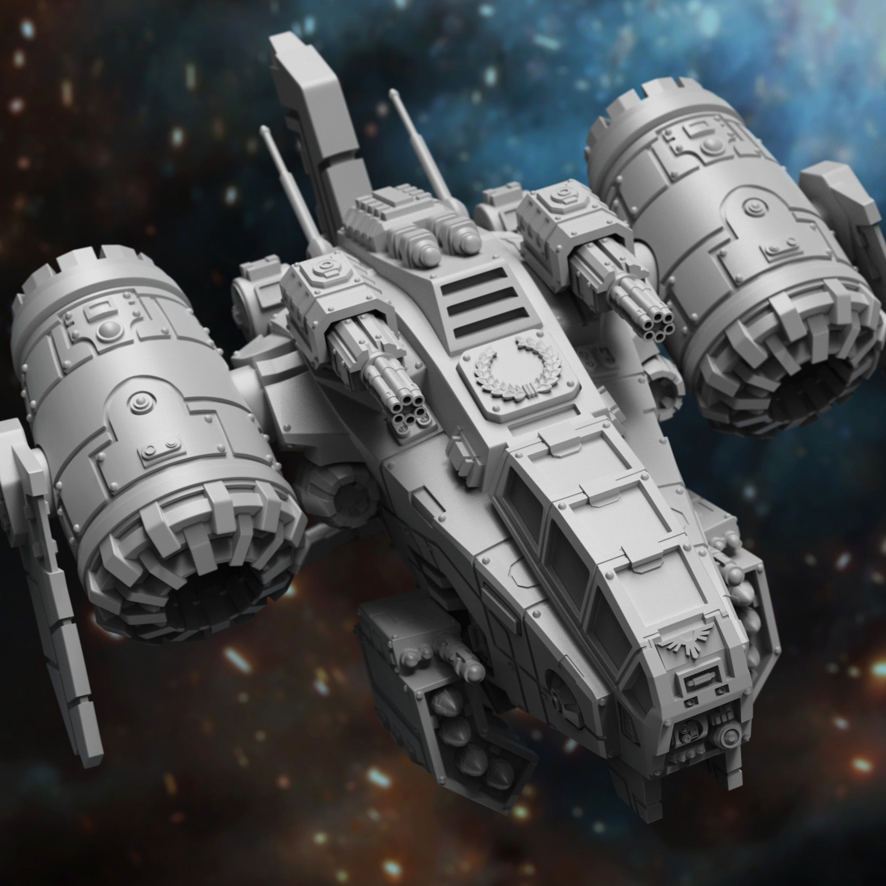Thunderclaw Gunship - Atlan Forge - Miniatures by Only-Games.co