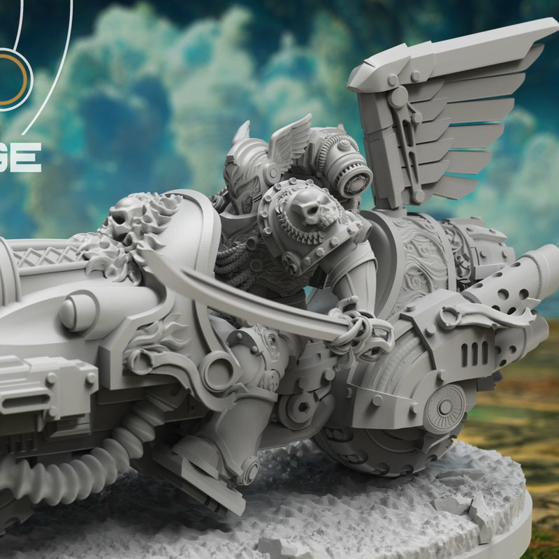 Knights Angelic Bikers - Atlan Forge - Miniatures by Only-Games.co
