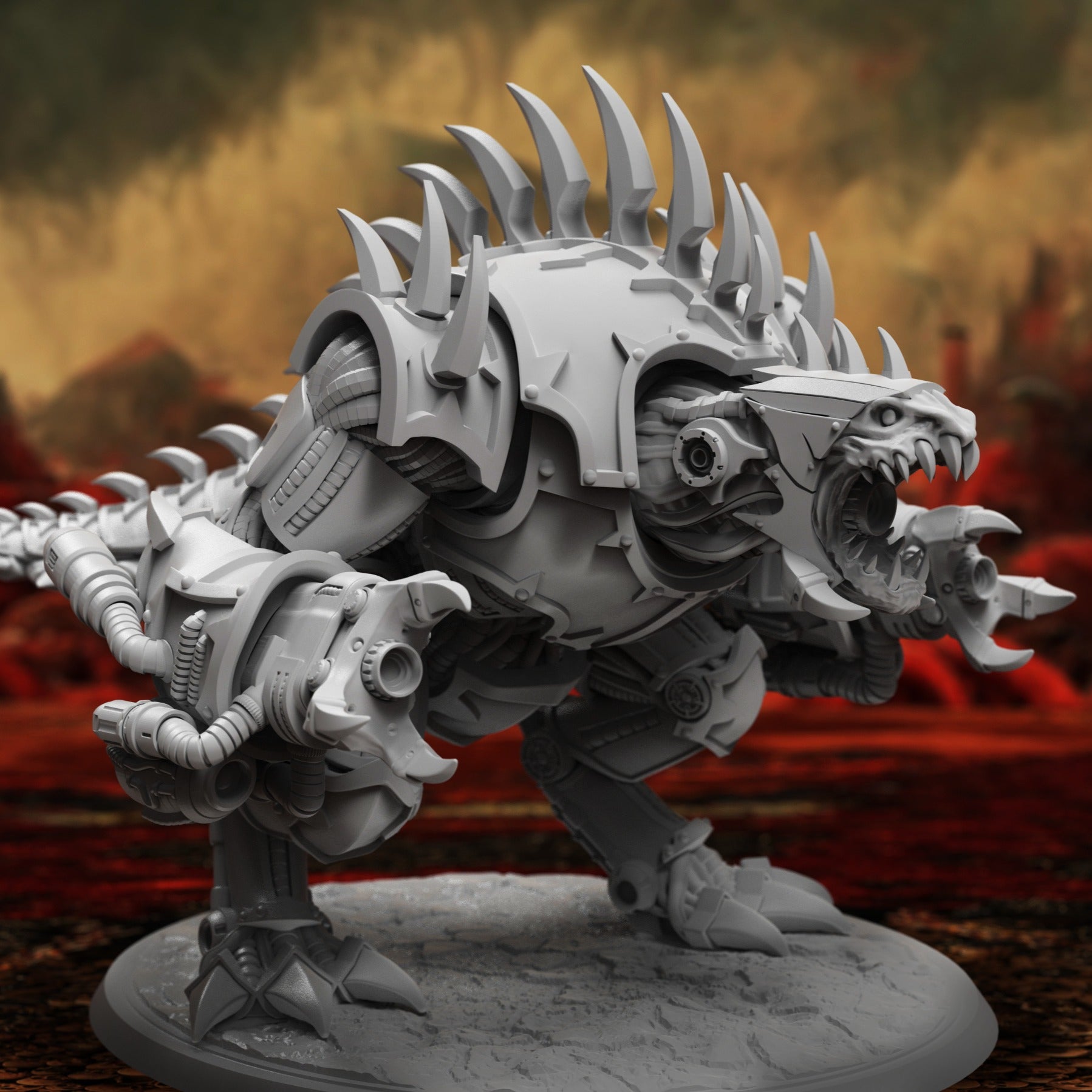 Demon War Machine - Atlan Forge - Miniatures by Only-Games.co