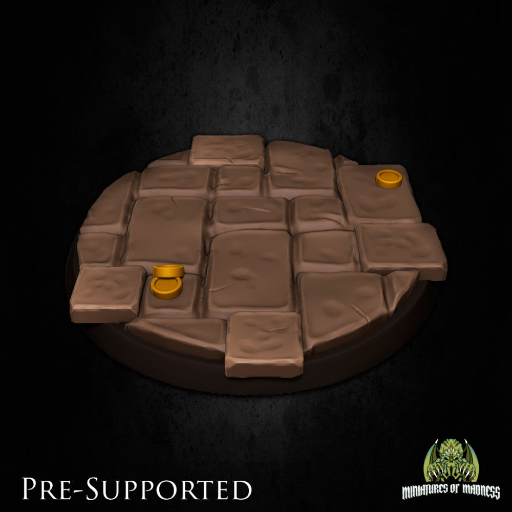 Criminal Base [PRE-SUPPORTED] Stone Rock Floor - Miniatures of Madness ...