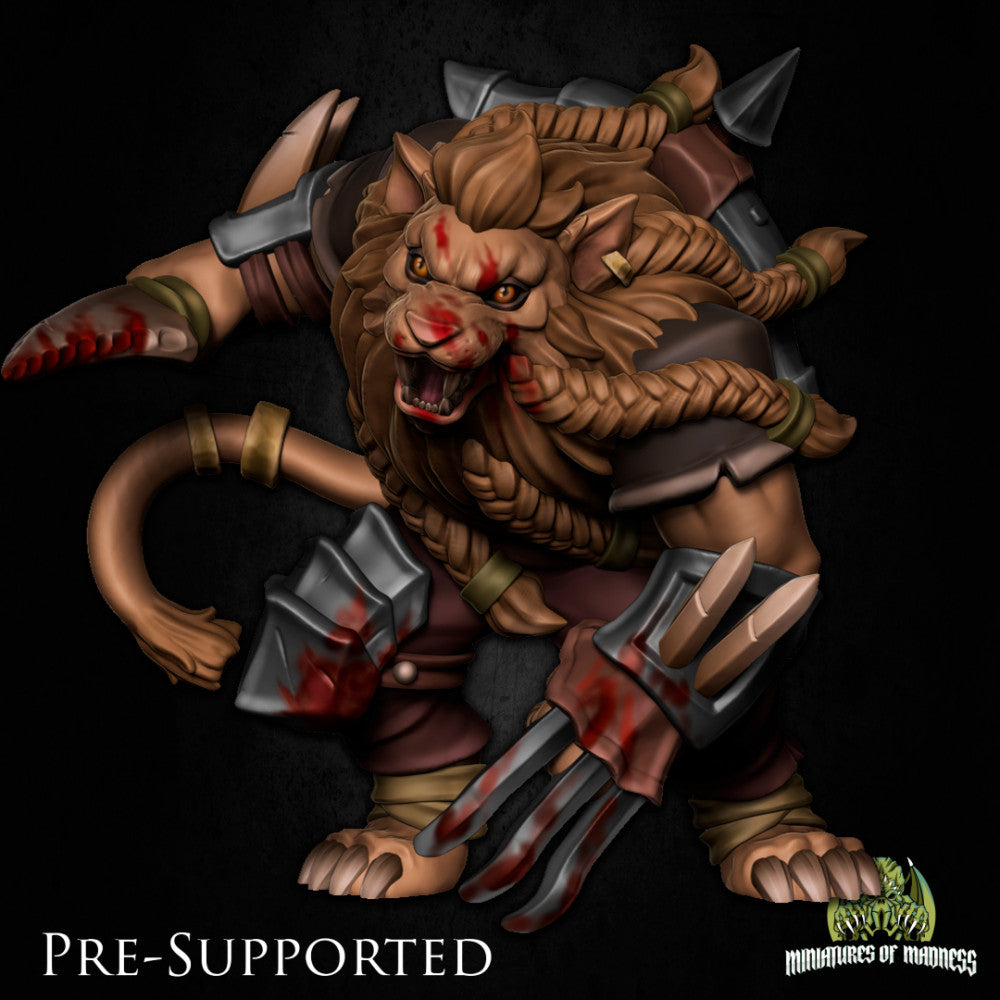 Ranar Catfolk Criminal [PRE-SUPPORTED] Rogue Mercenary Assasin ...