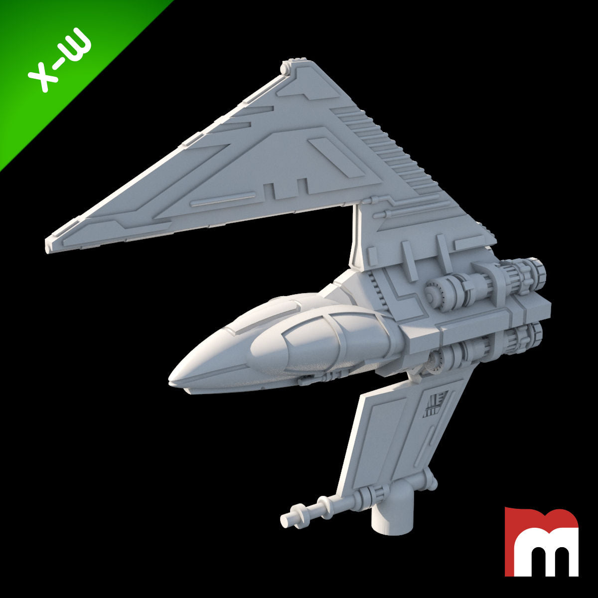(XW) Davaab Starfighter - Mel Miniatures - Miniatures by Only-Games.co