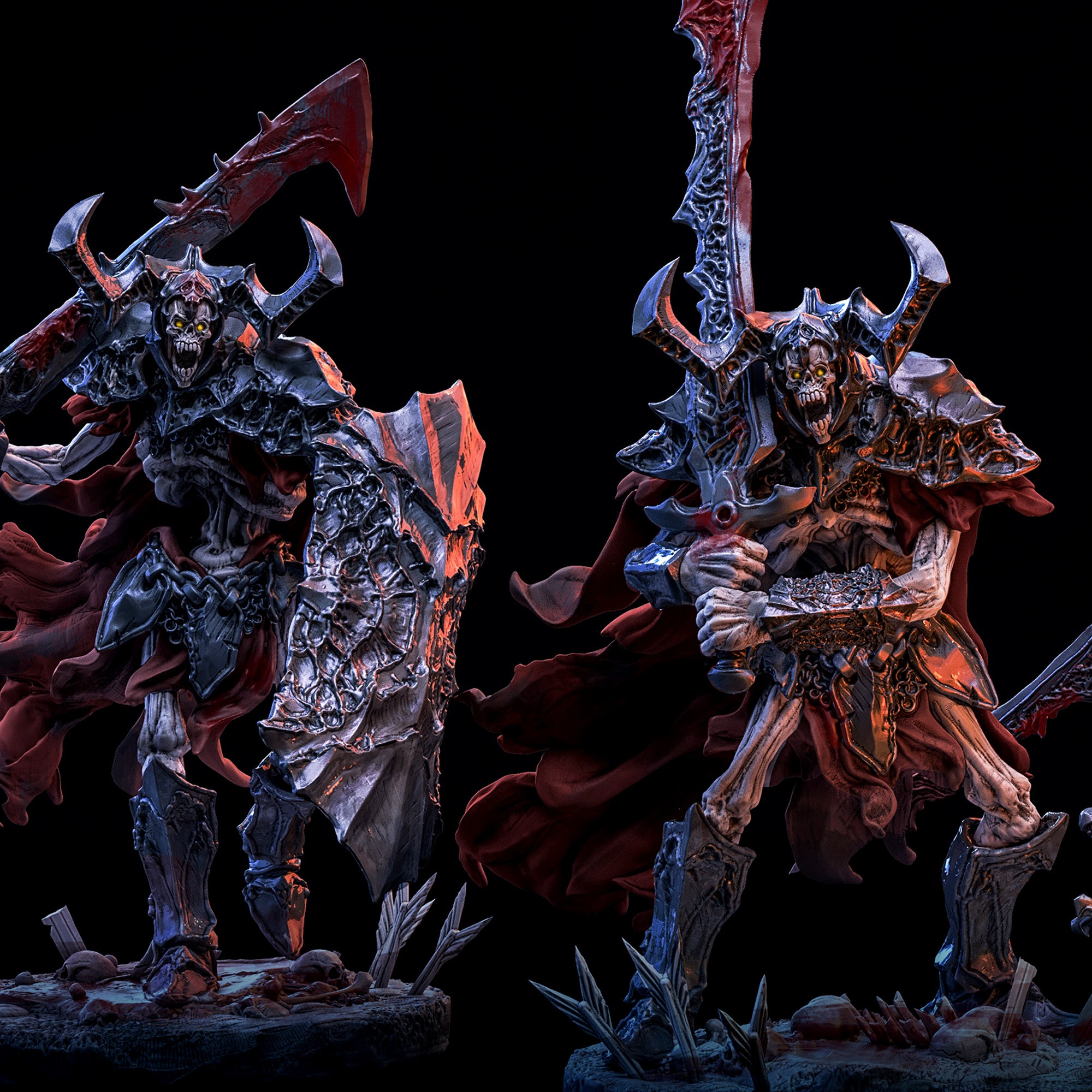 Undead Knights - Bestiarum Studio - Miniatures by Only-Games.co