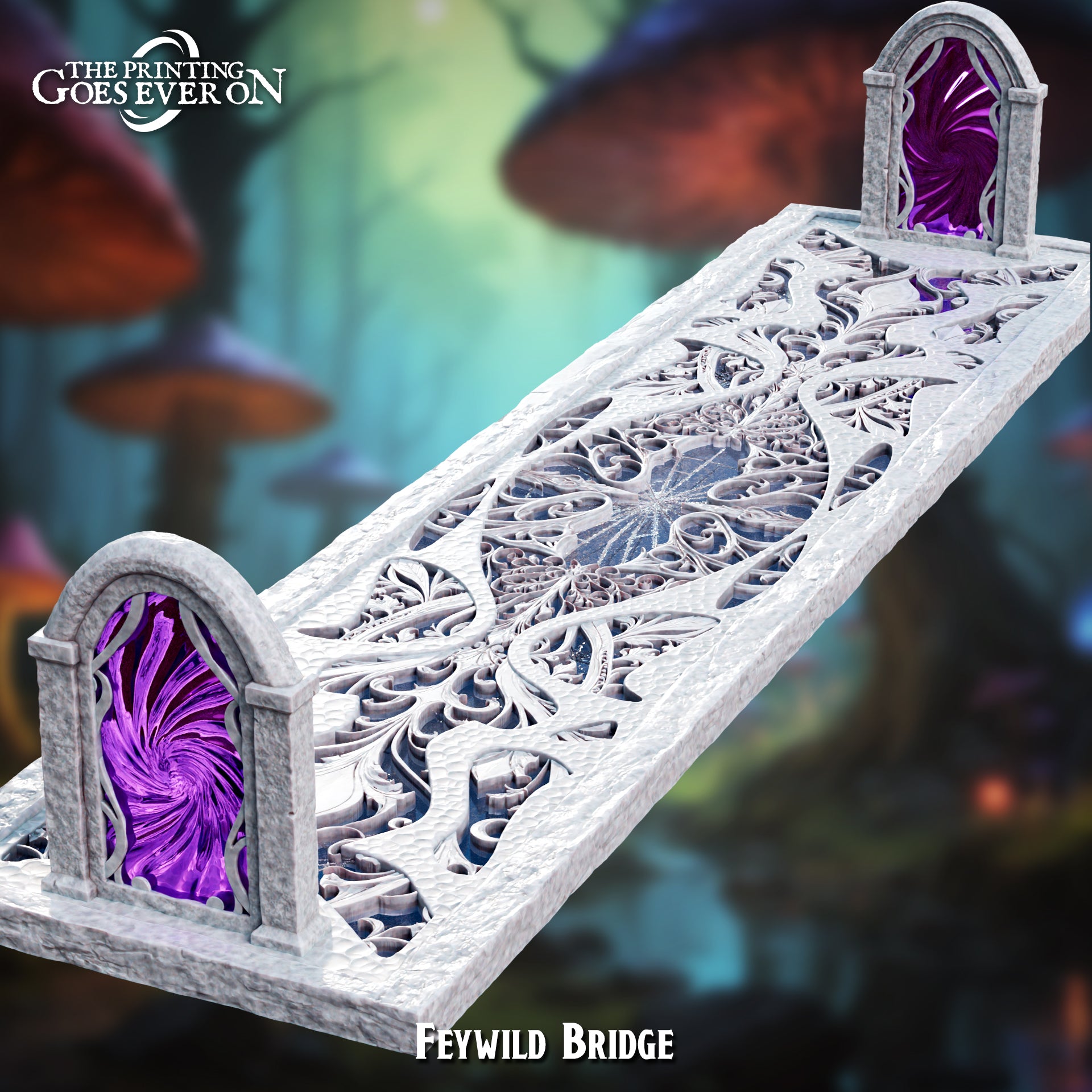 Bridge to Feywild - Terrain - The Printing Goes Ever On - Miniatures by ...