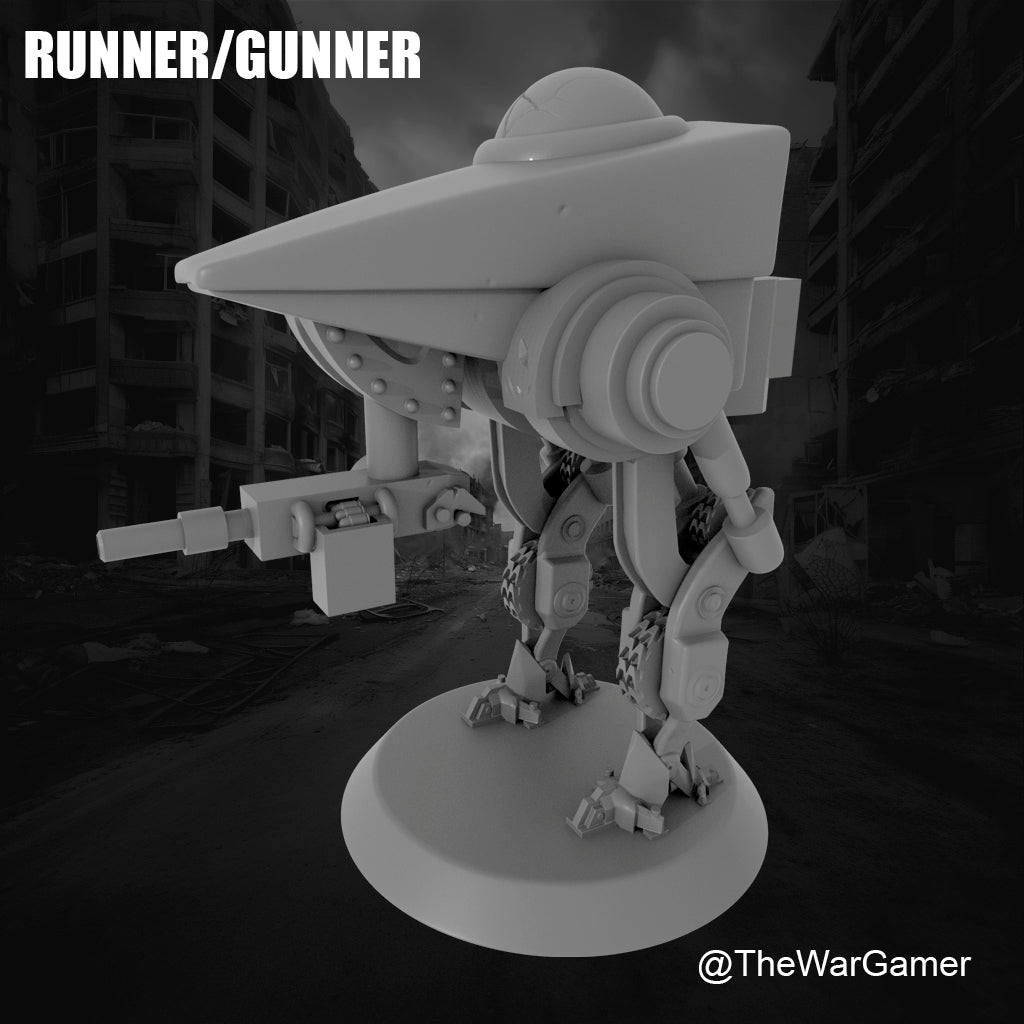 Runner/Gunner - TheWarGamer - Miniatures by Only-Games.co