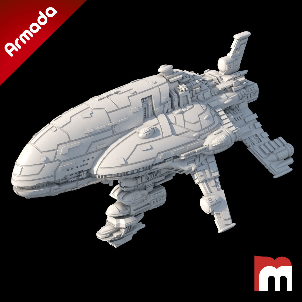 (Armada) Assault Frigate Mk II - Mel Miniatures - Miniatures by Only ...