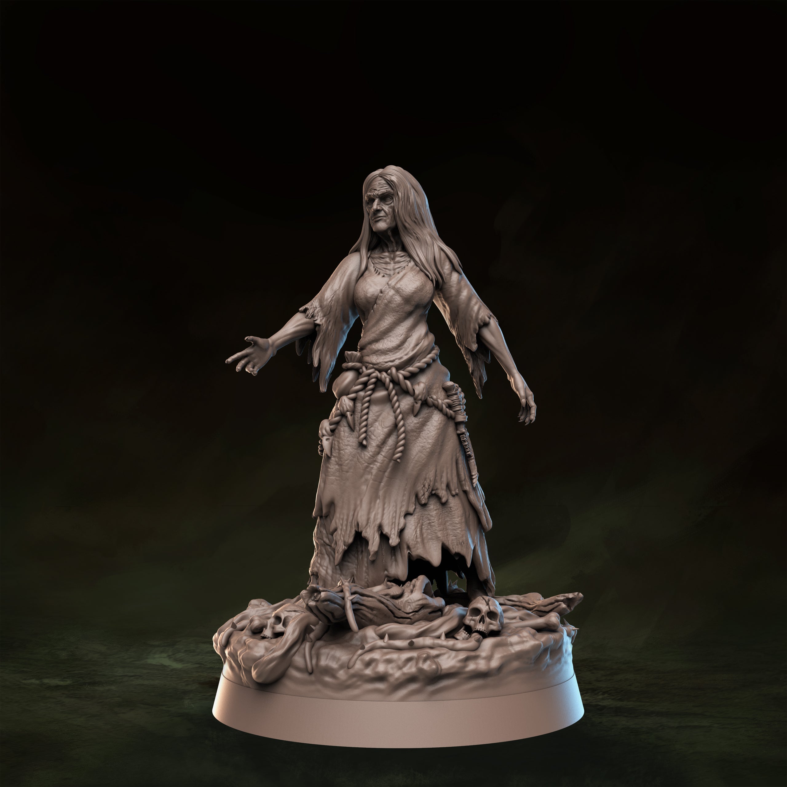 Blight Hag - 75mm Scale - Triskelion Games - Miniatures by Only-Games.co