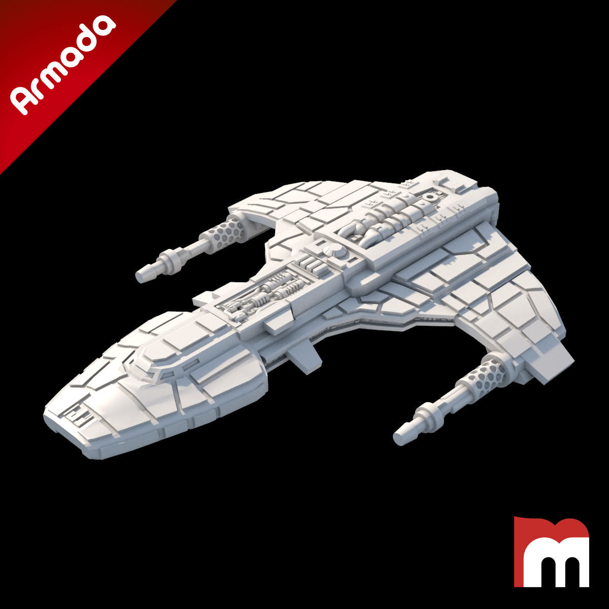 (Armada) Marauder Corvette - Mel Miniatures - Miniatures by Only-Games.co