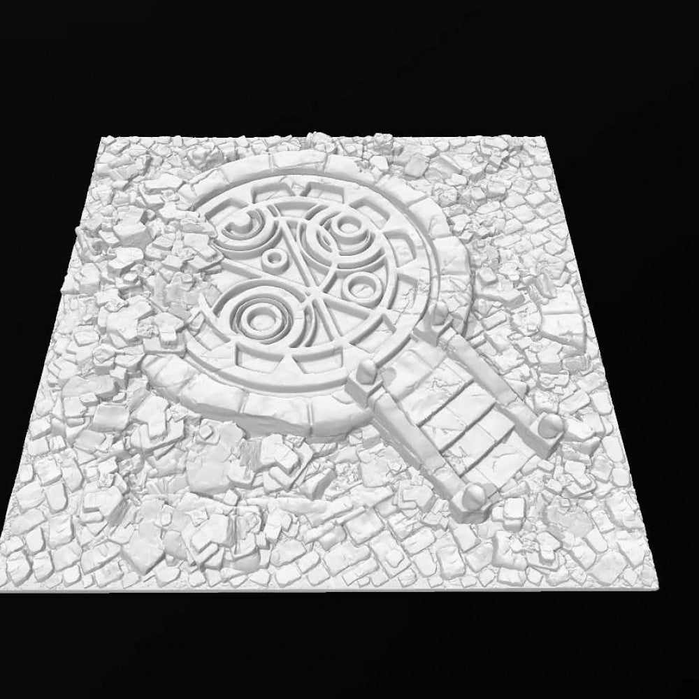Summoning Circle Tile - Terrainify - Miniatures by Only-Games.co