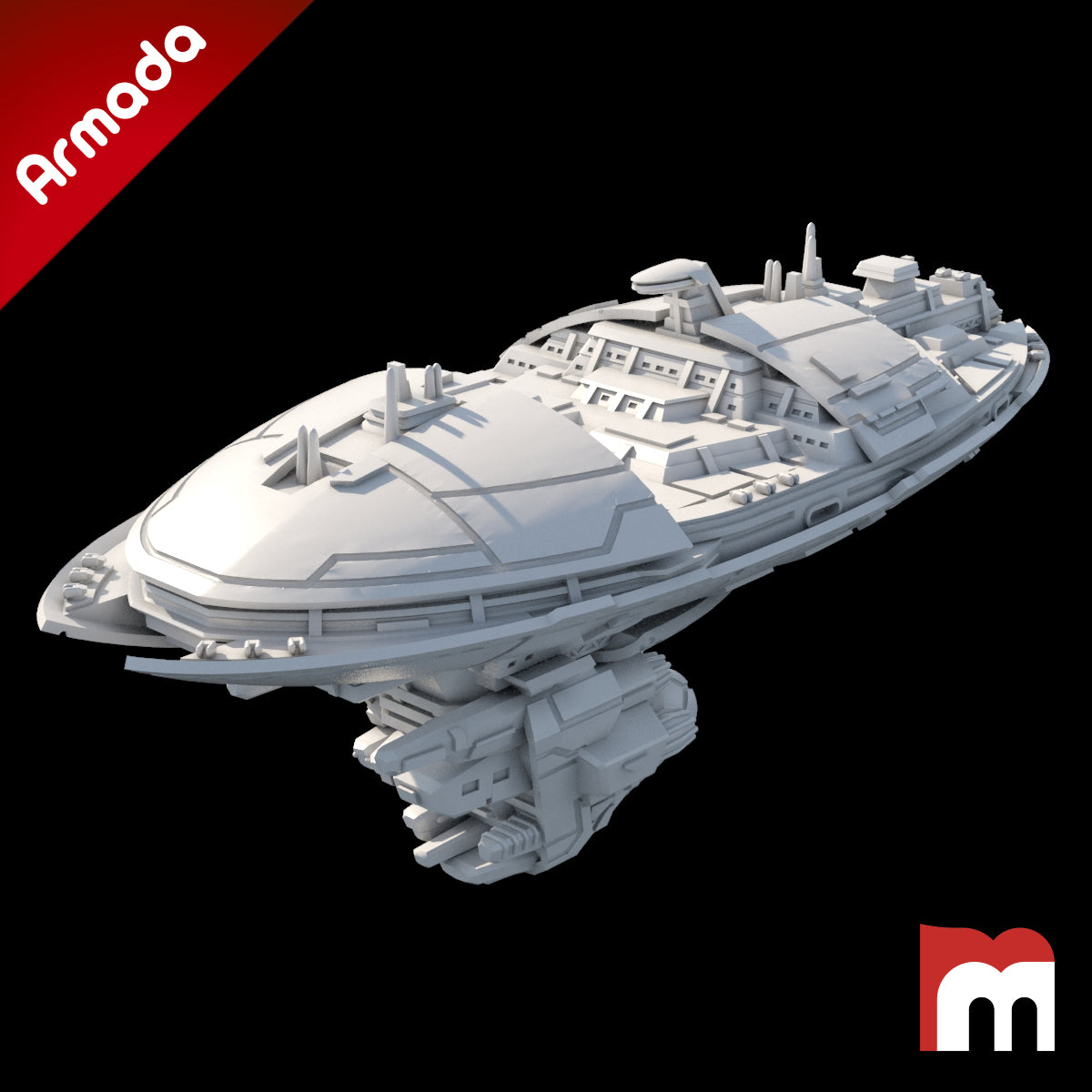 (Armada) Valor Cruiser - Mel Miniatures - Miniatures by Only-Games.co