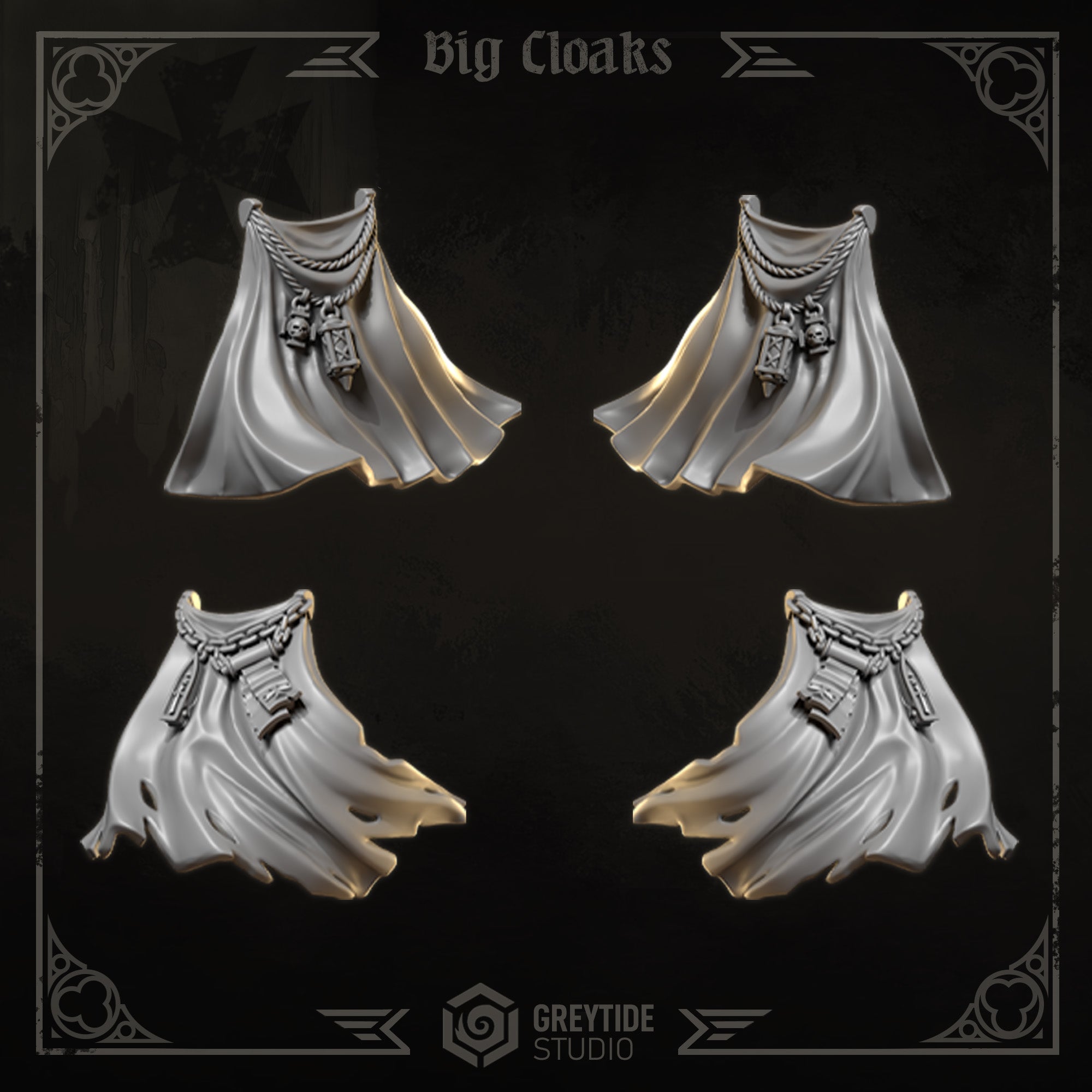 Big Cloaks EC - Greytide Studio - Miniatures by Only-Games.co