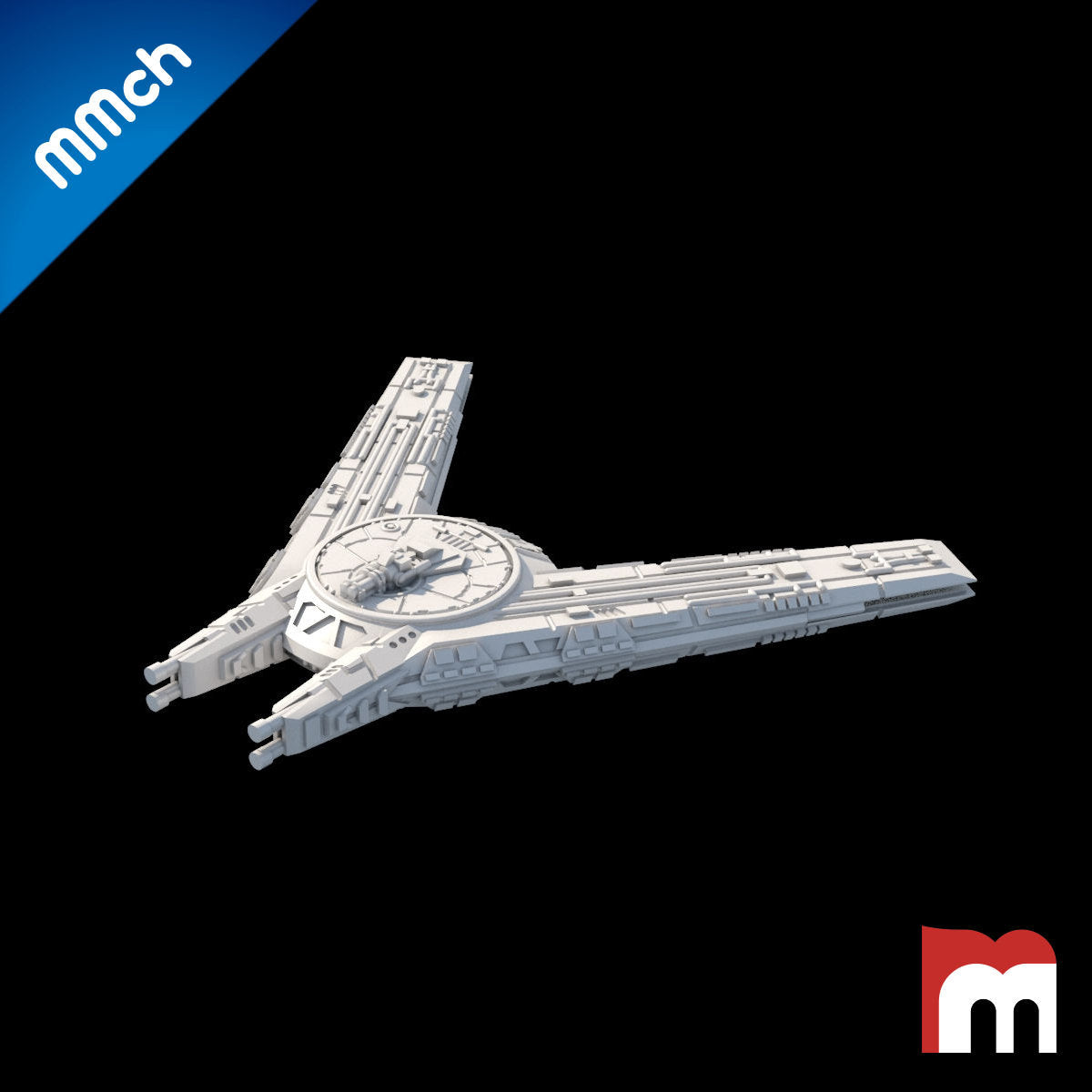 (MMch) Victor-Wing Fighter - Mel Miniatures - Miniatures by Only-Games.co